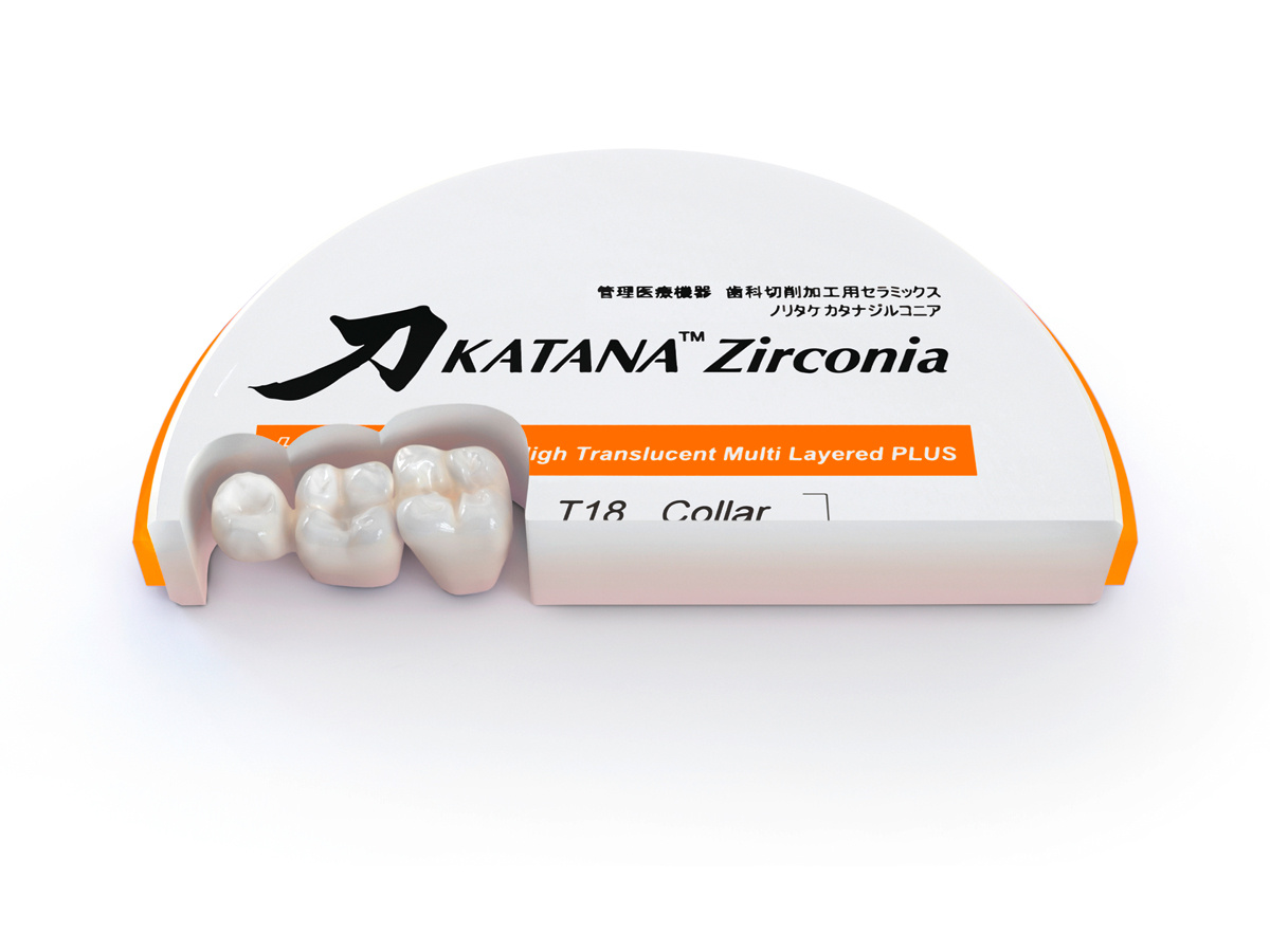 Kuraray Noritake Katana Zirconia HTML PLUS A4 | Gold Quadrat Dental
