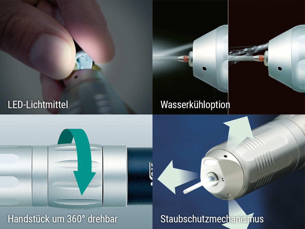 NSK PRESTO AQUA LUX, complete set, foot control | Gold Quadrat Dental