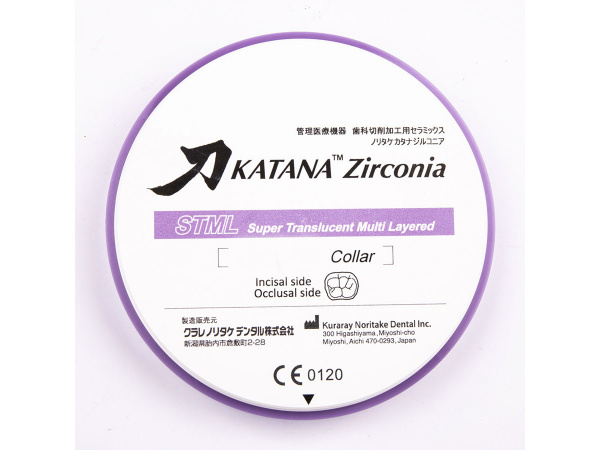 Kuraray Noritake Katana Zirconia STML A1 | Gold Quadrat Dental