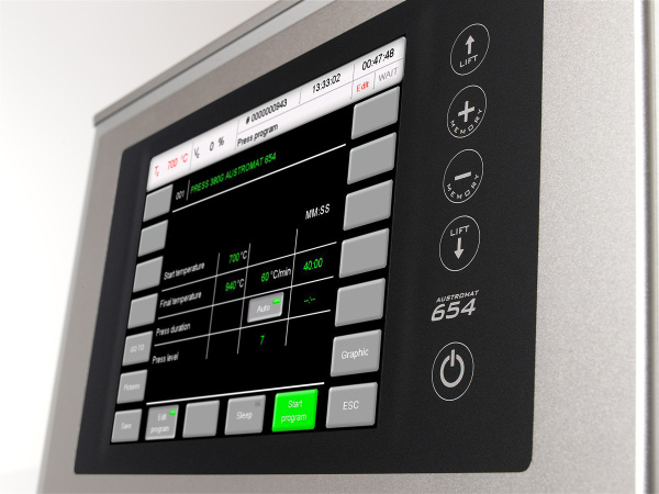 Dekema AUSTROMAT 654 press-i-dent | Gold Quadrat Dental